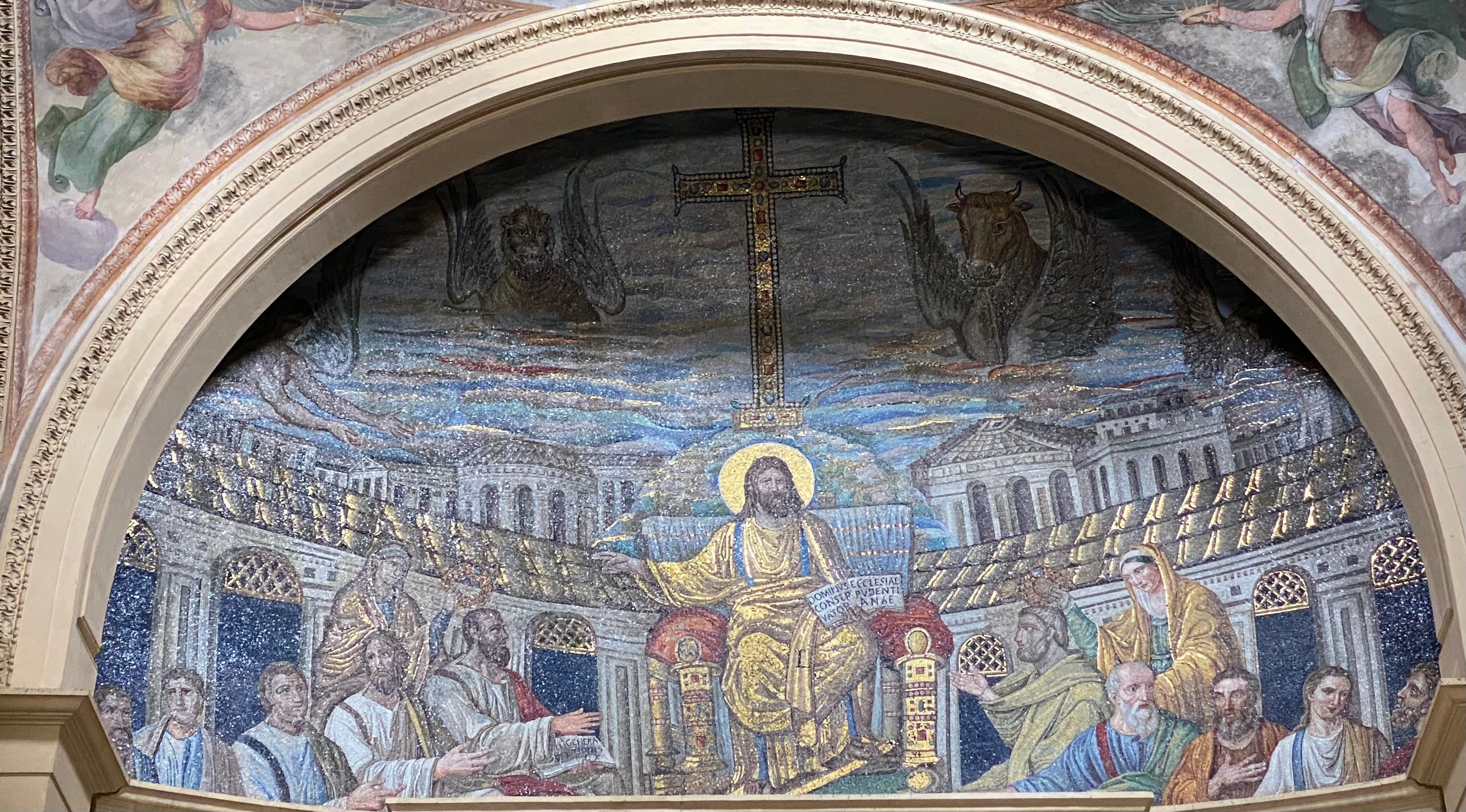 Roman Church Mosaics I - by Agnes Crawford