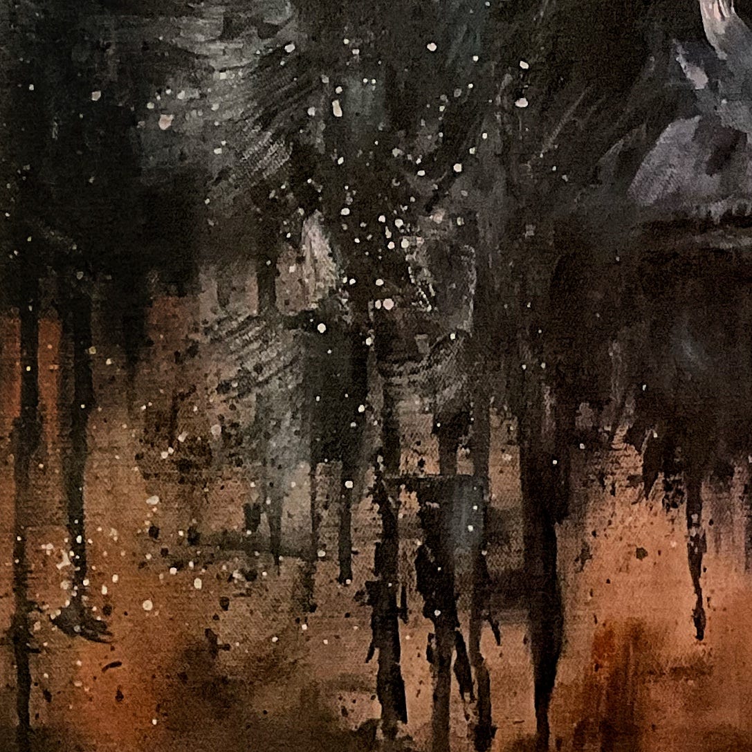 The Gazing Ape - by Kruti Gandhi - Therapy with Colours