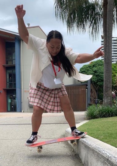 Talking with 50-Year-Old Skateboarder Dr. Indigo Willing