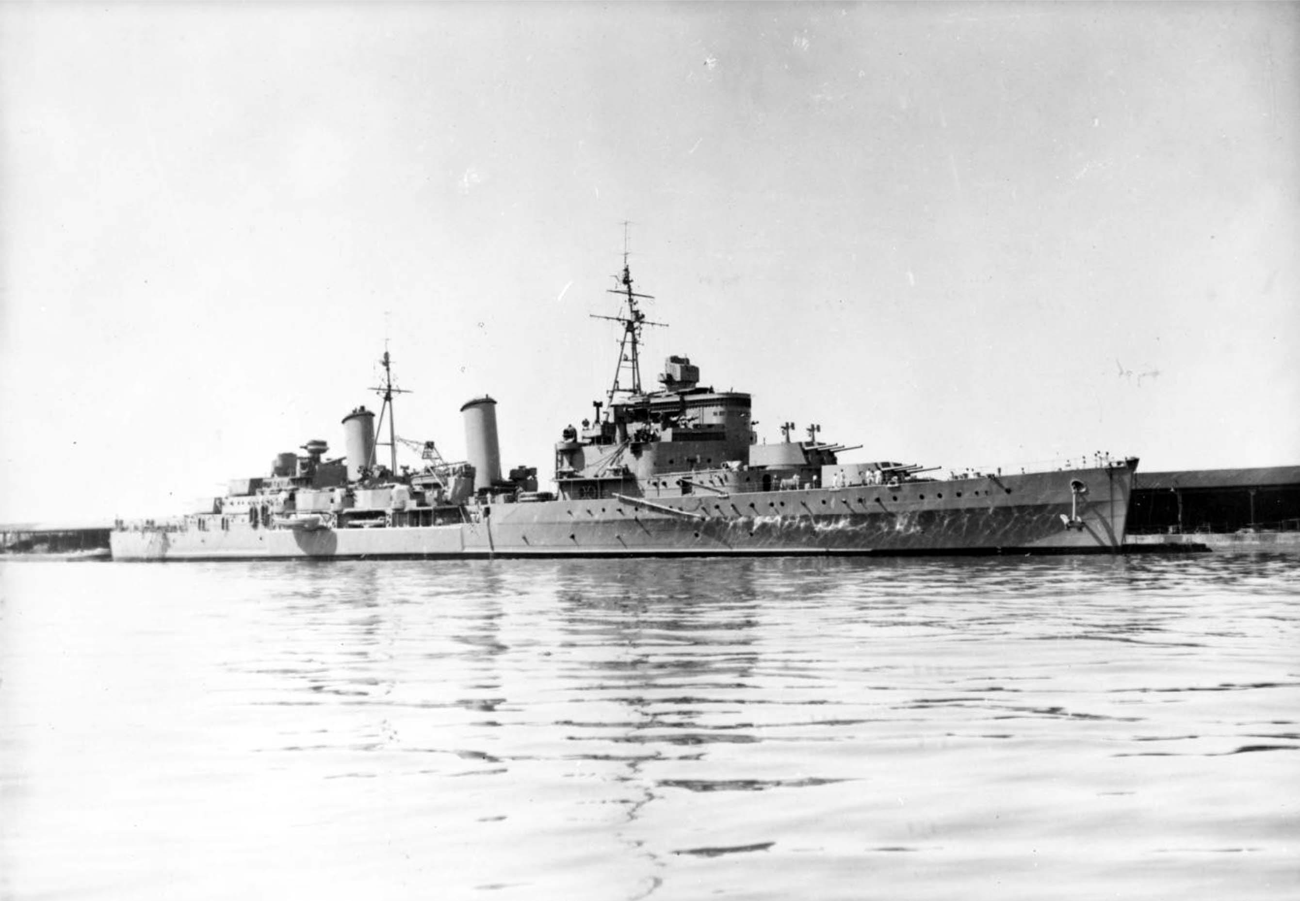 HMS Edinburgh torpedoed - by Martin Cherrett