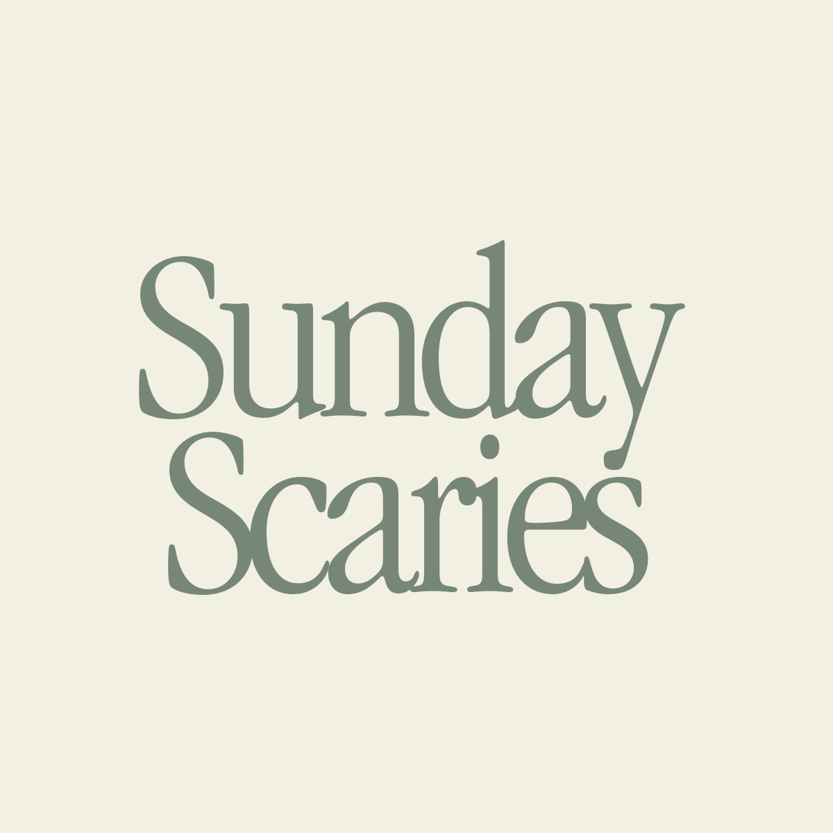 Sunday Scaries | Substack