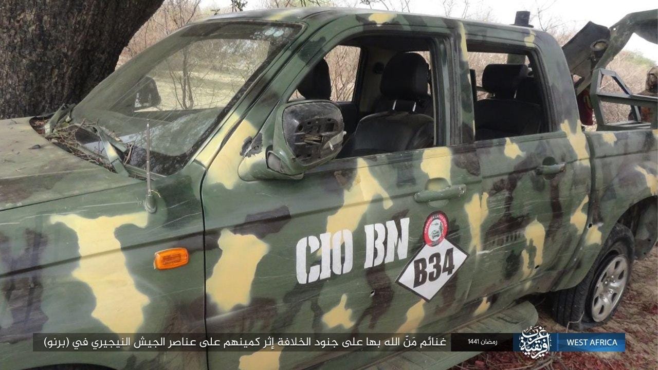 ISWAP Ambushes Nigerian Army Convoy - Visible Jihad