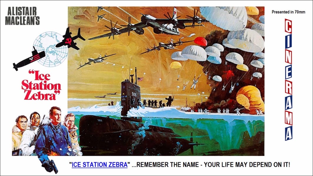 The true story of Ice Station Zebra - by Brenda Elthon