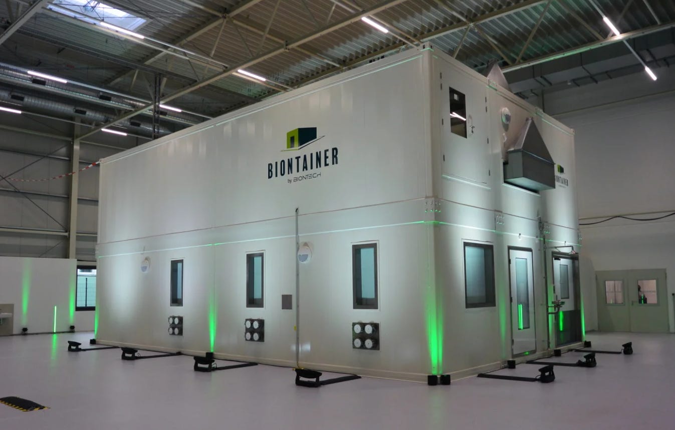 BioNTech Introduces the BioNTainer