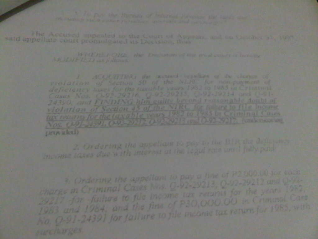 FROM THE ARCHIVES | 1995 tax evasion case could send Bongbong Marcos to ...