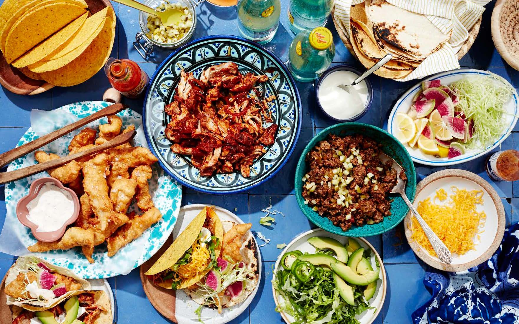 Ground Beef and Pickle Tacos by Jesse Tyler Ferguson + Julie Tanous