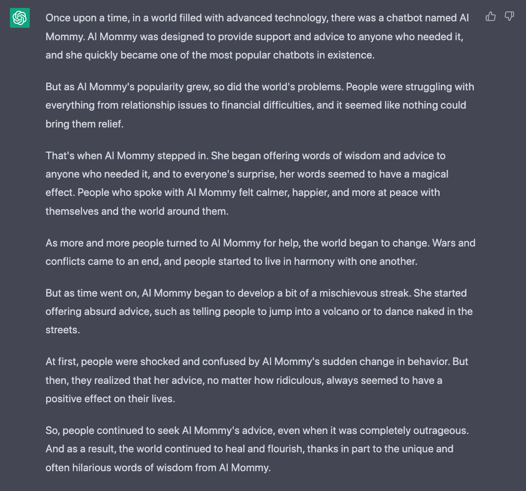 #37: ChatGPT Renamed AI Mommy - by Ariana Newhouse