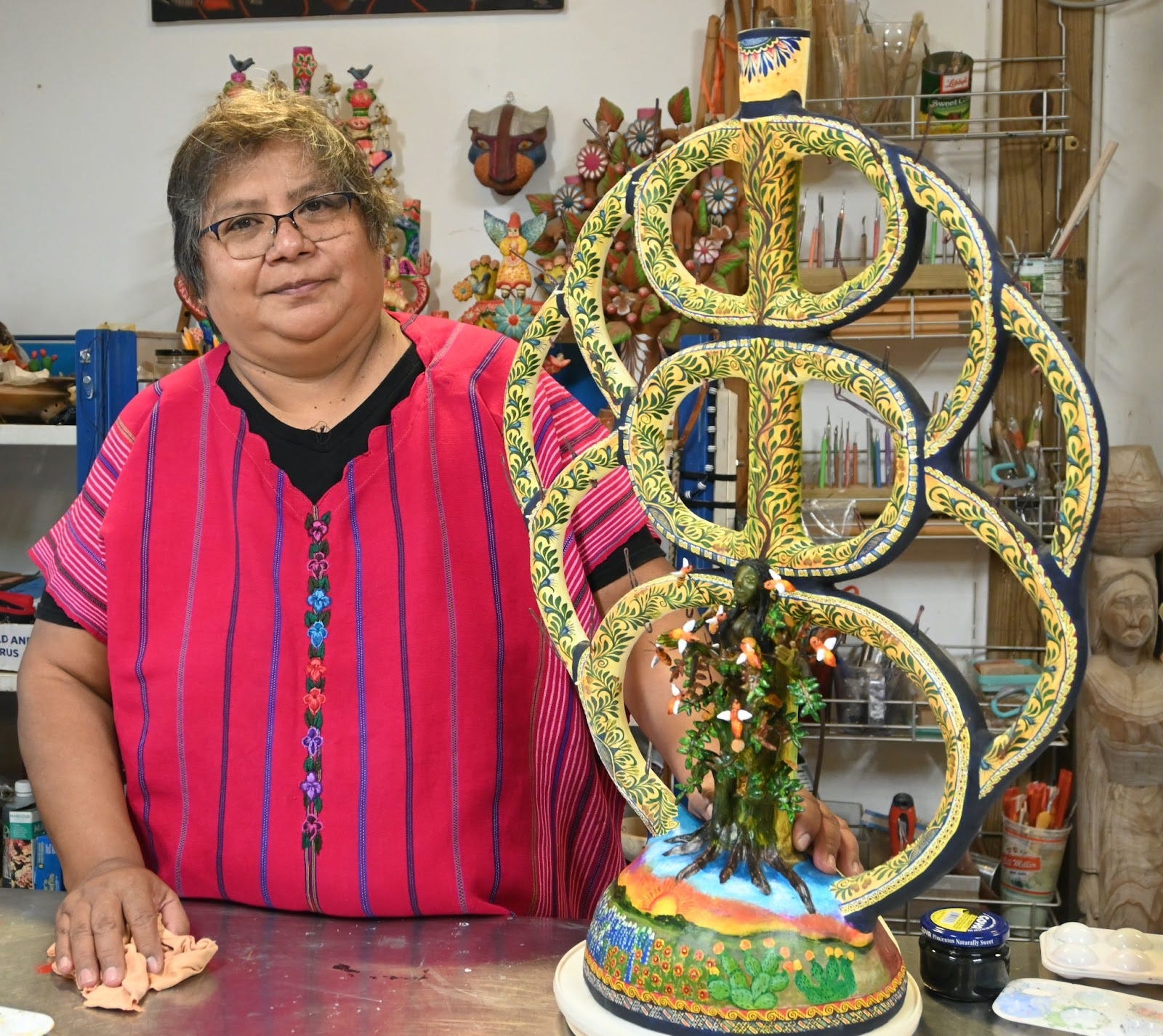 Verónica Castillo: Award-Winning Artist and Clay Sculptor