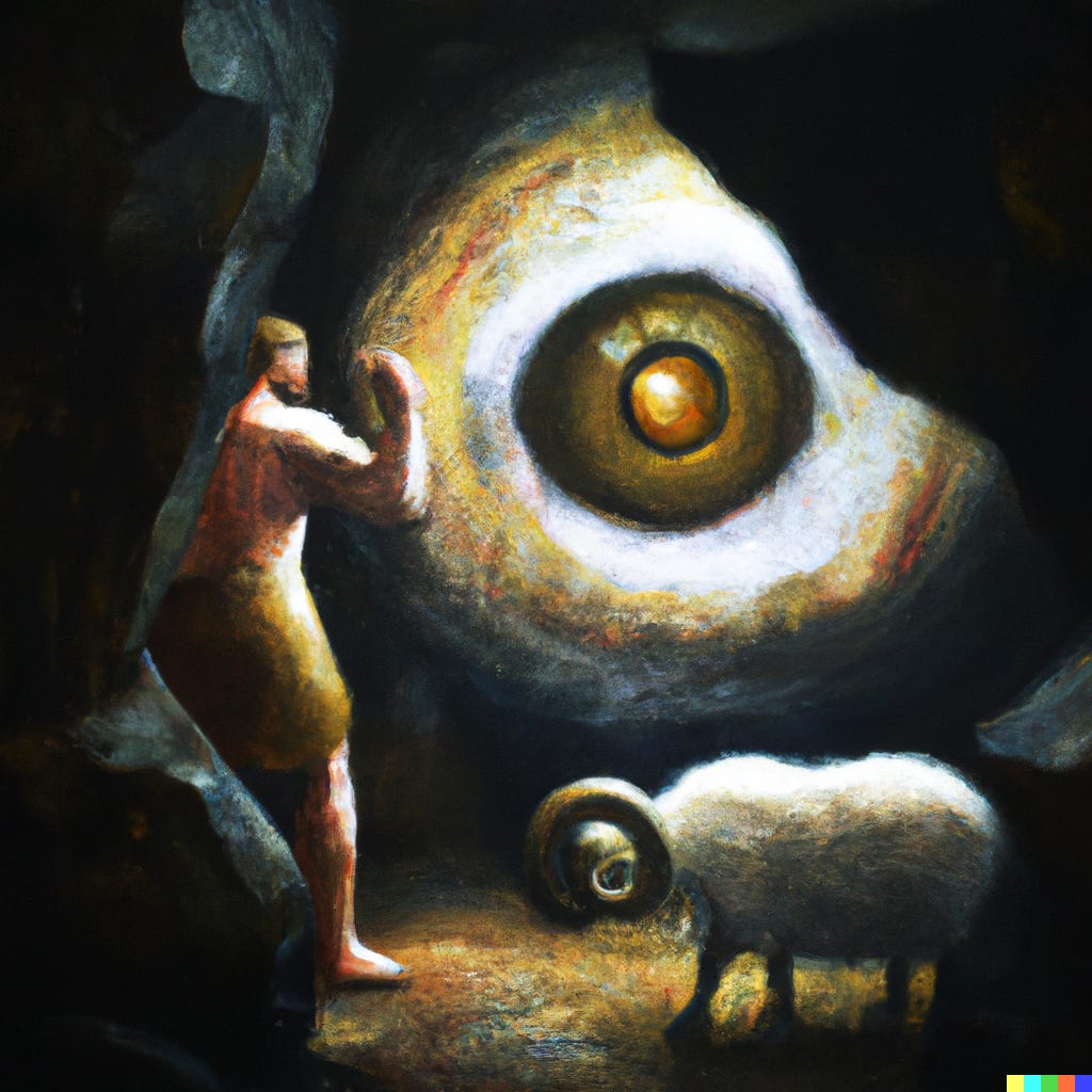 A Tale of Two Cyclops- The Nart Sagas 1 - by Finn Curtin