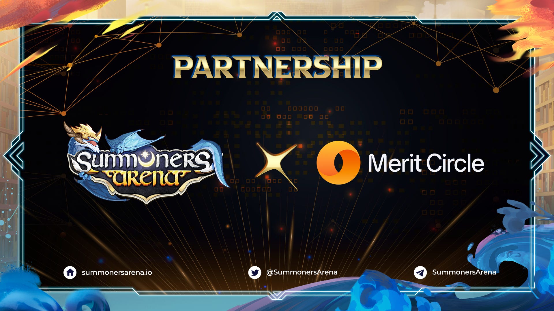 Summoners Arena Partners with Merit Circle - SA World
