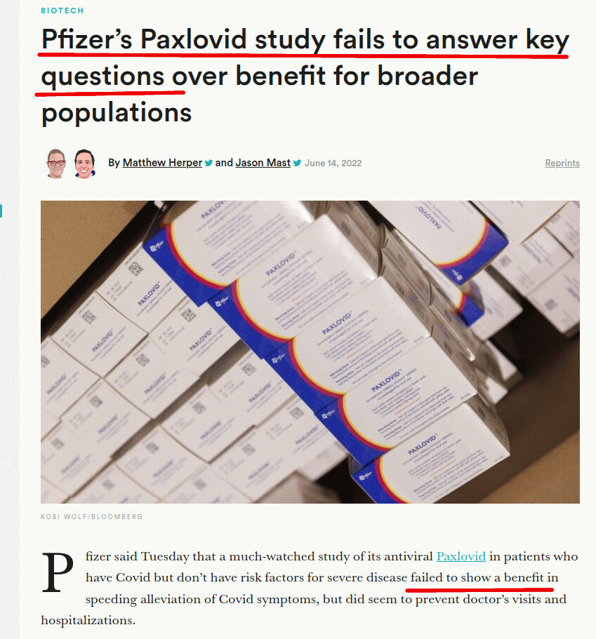 We exposed Paxlovid as Snake Oil. We Won - by Igor Chudov