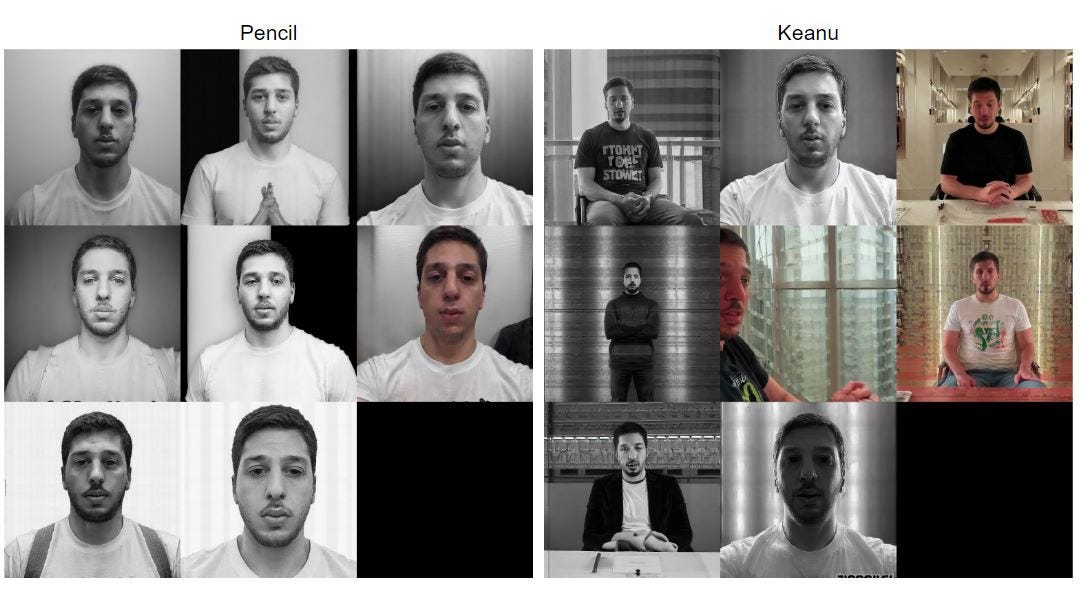 Dreambooth Face Training Experiments - 25 Combos of Learning Rates and ...