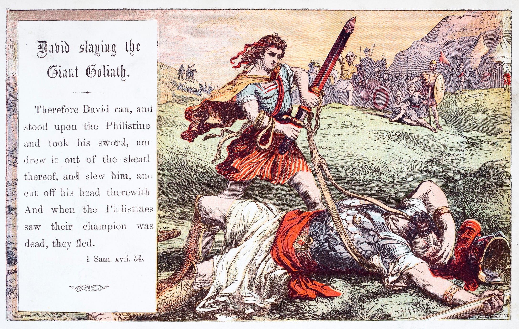 Let David Slay Goliath - by Erick-Woods Erickson