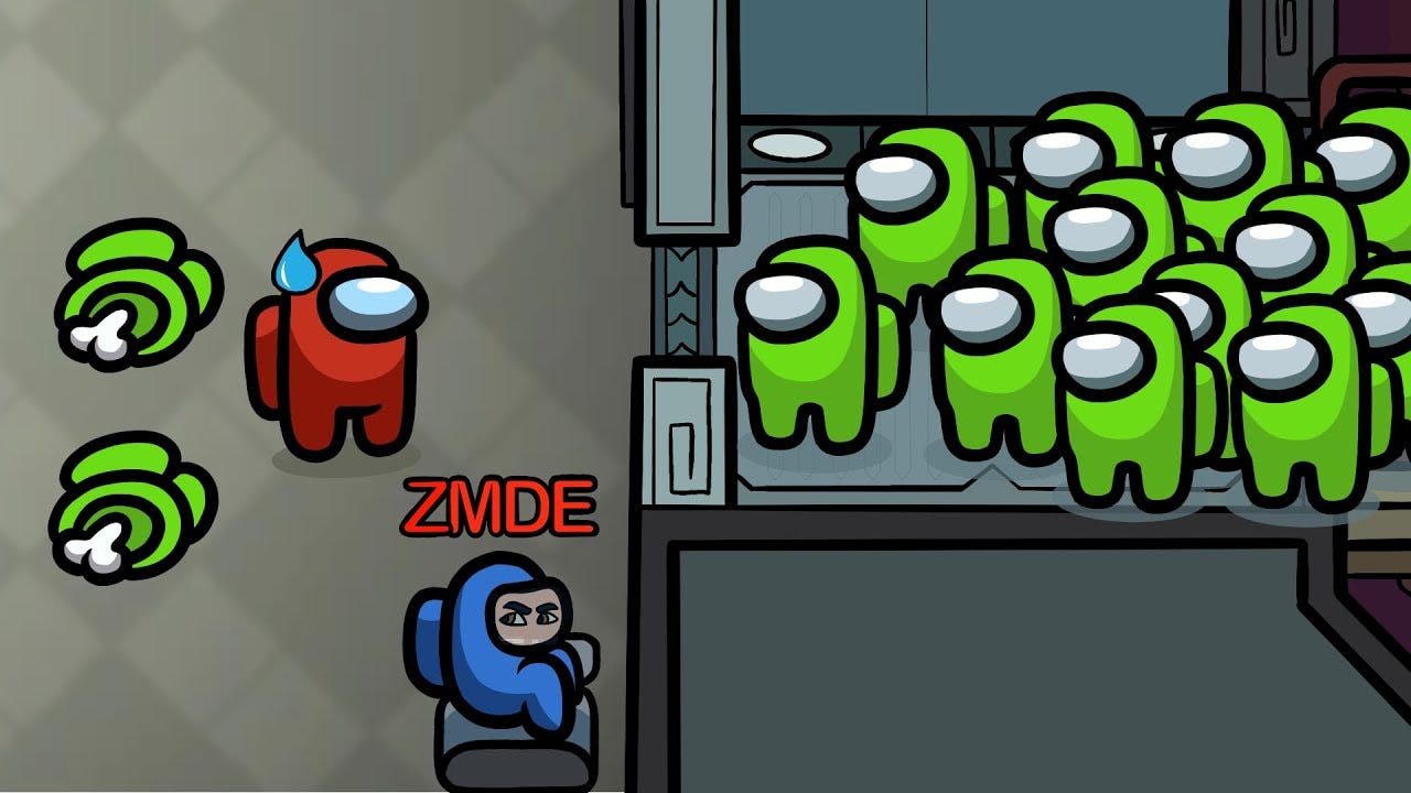 Among us YouTubers - ZMDE - by Kid Lok Se
