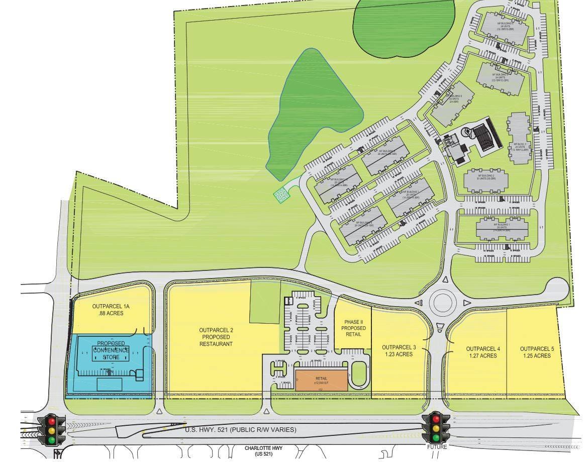 Summary and updates of the mixed-use developments coming to Indian Land
