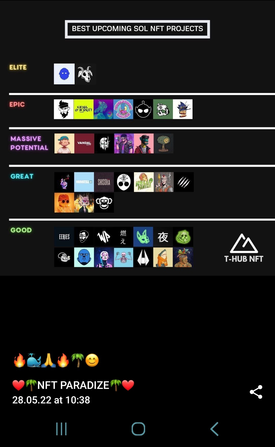 L'été s'annonce SOLaire pour les NFTs - by NFT Paradize