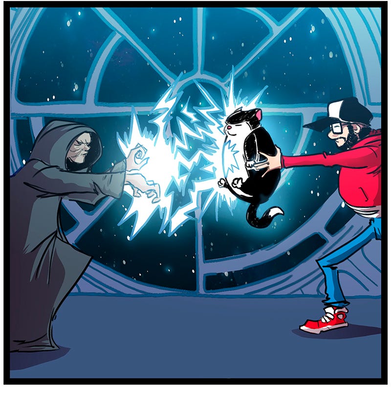 The Chonk Strikes Back - by Zac Atkinson - zacsart.com