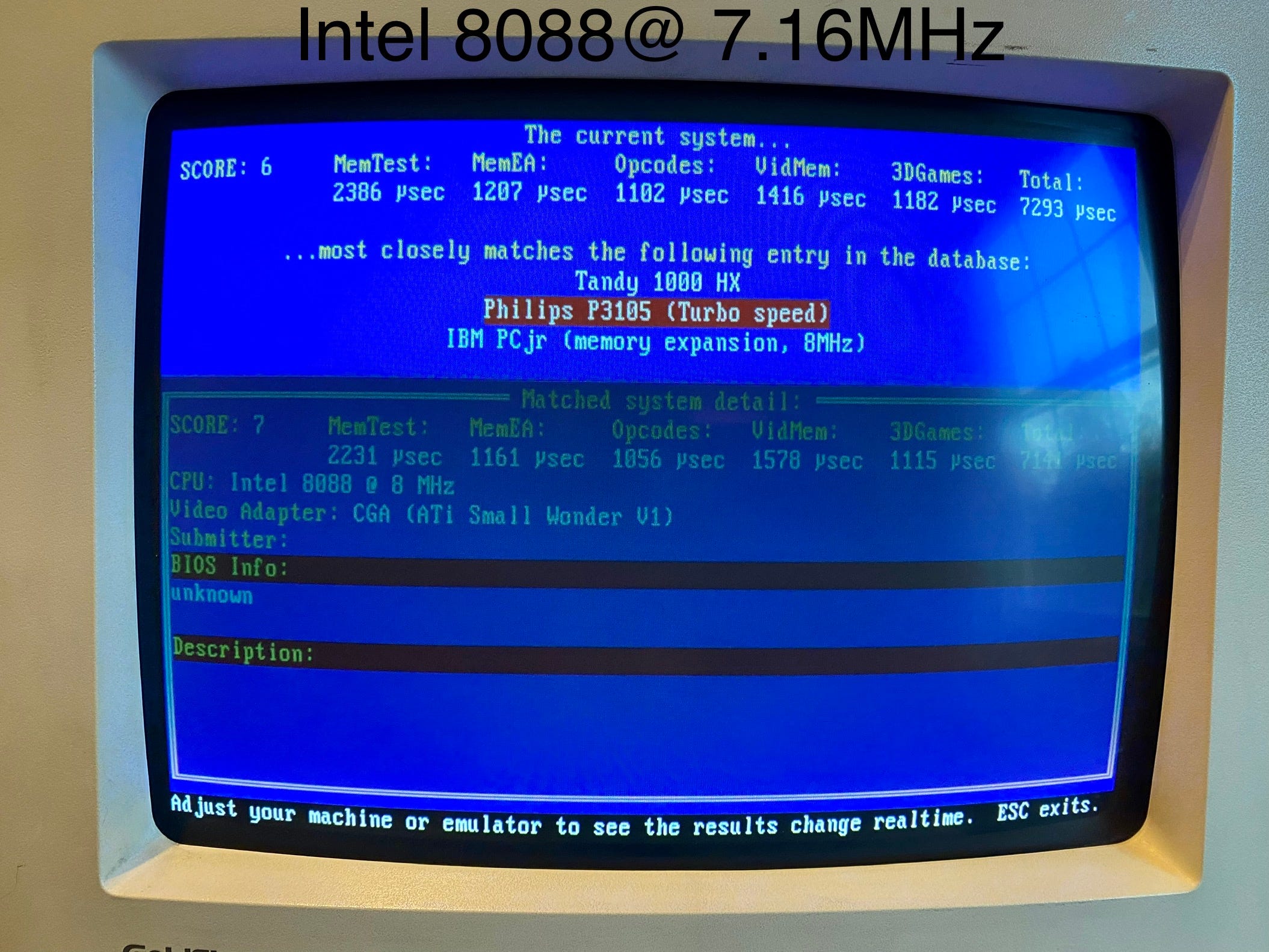 Comparing Intel 8088 CPUs - by Bradford Morgan White