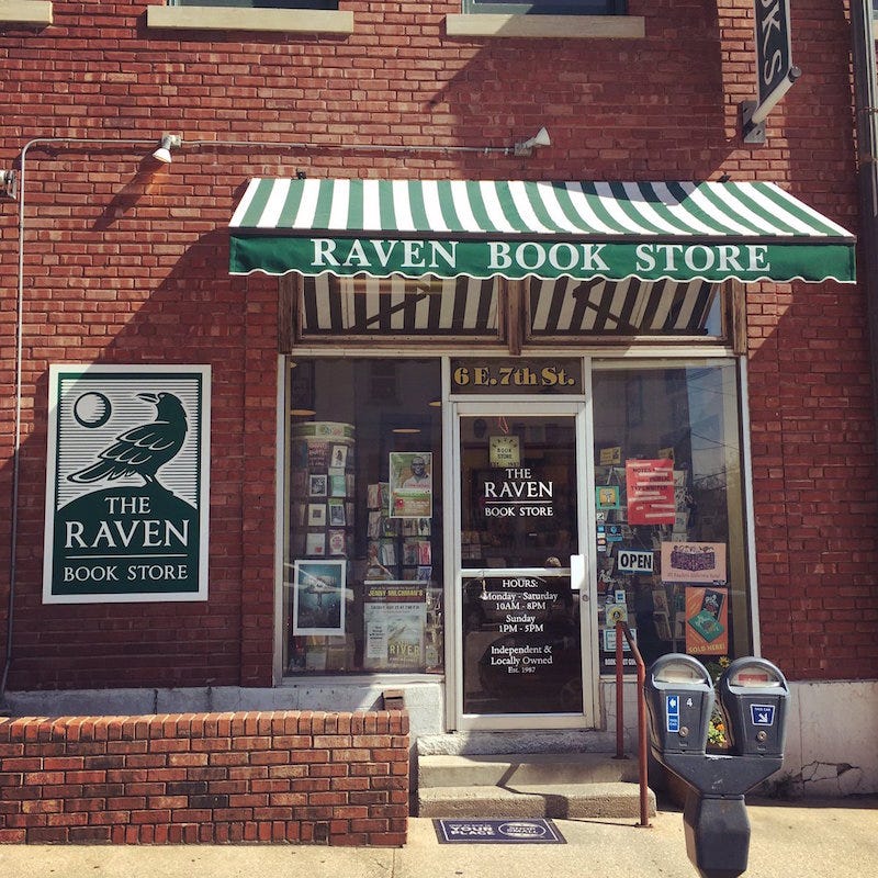 On Our Way to Raven Books, Our Spring Partner Bookstore
