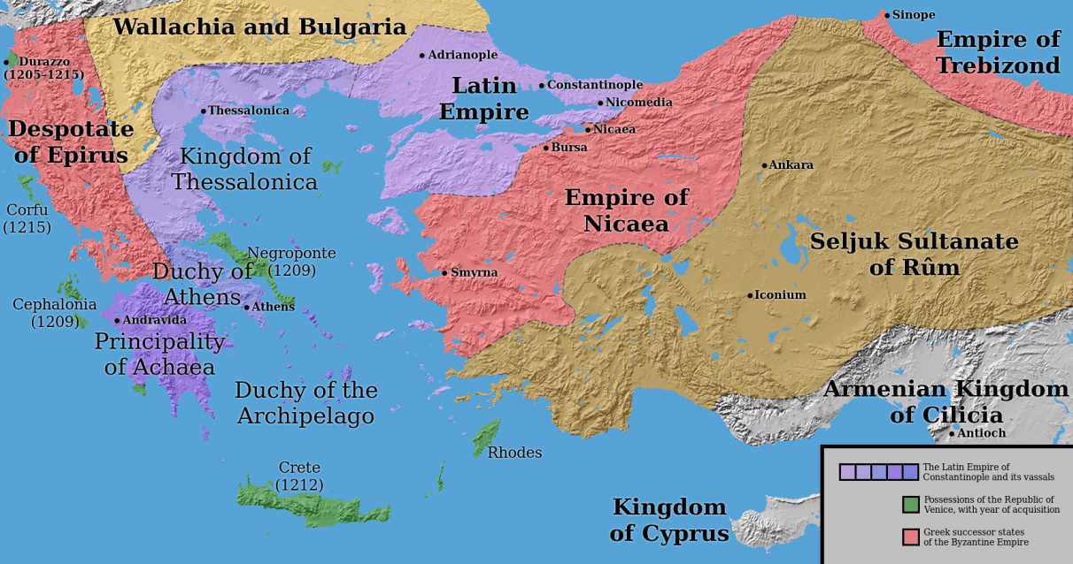 Today in European history: the Fourth Crusade sacks Constantinople (1204)