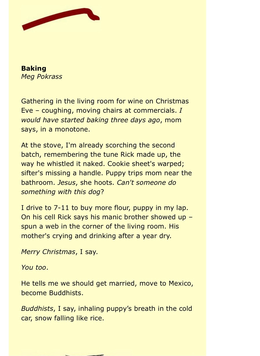 Forced Merriment - by Meg Pokrass - Pokrass Prompts