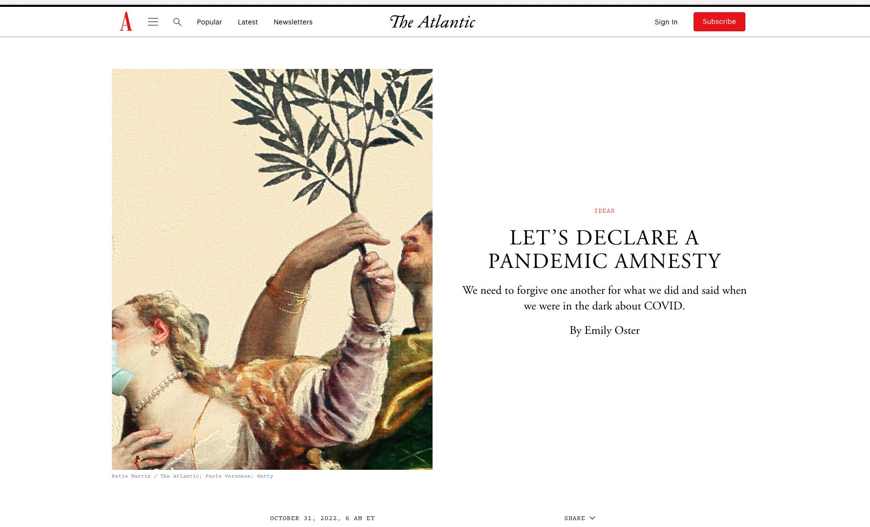 What Emily Oster's attitude shows... - FirstFactCheck