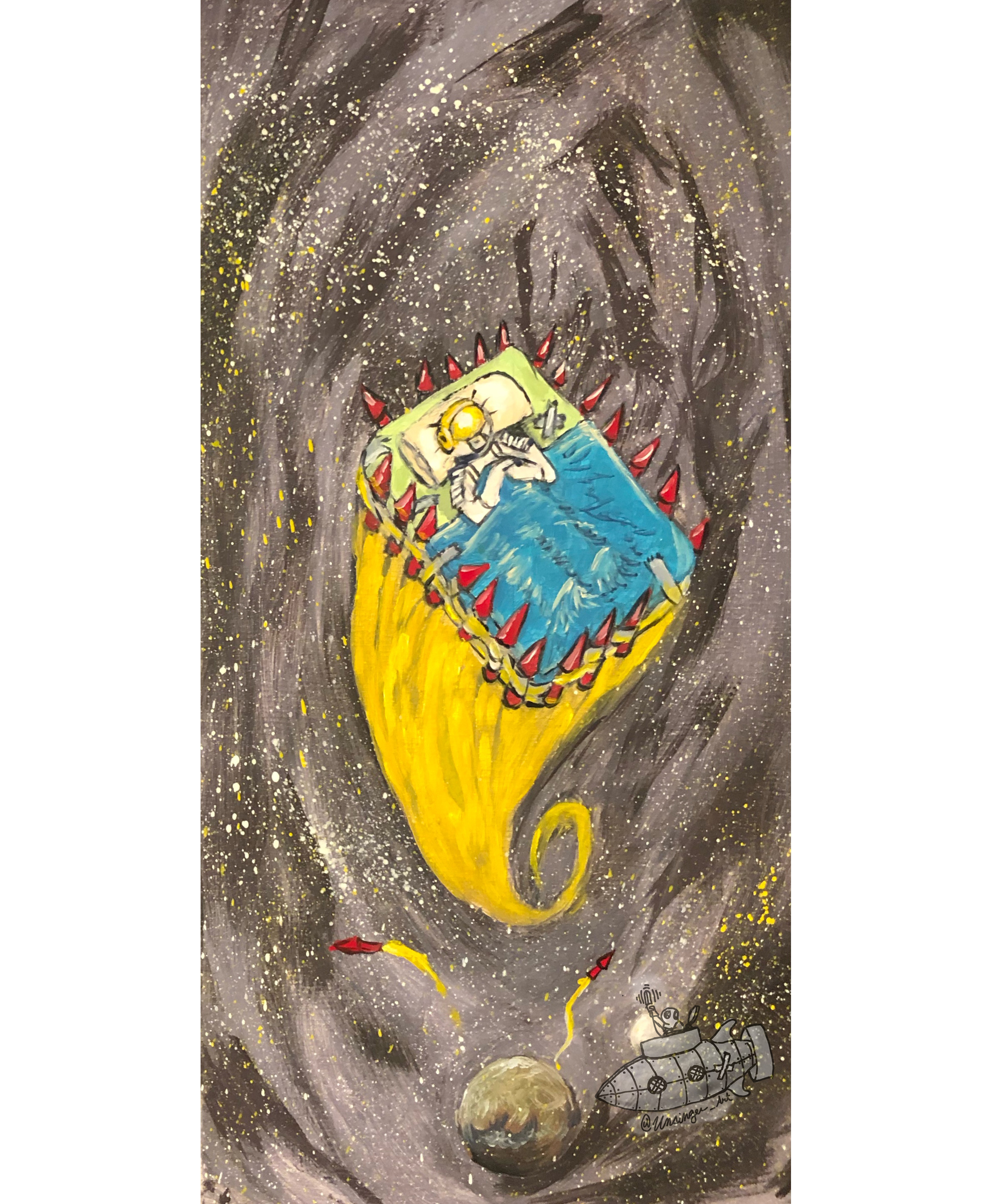 Rocket Bed(s) ( I & II) - by Michael Unsinger