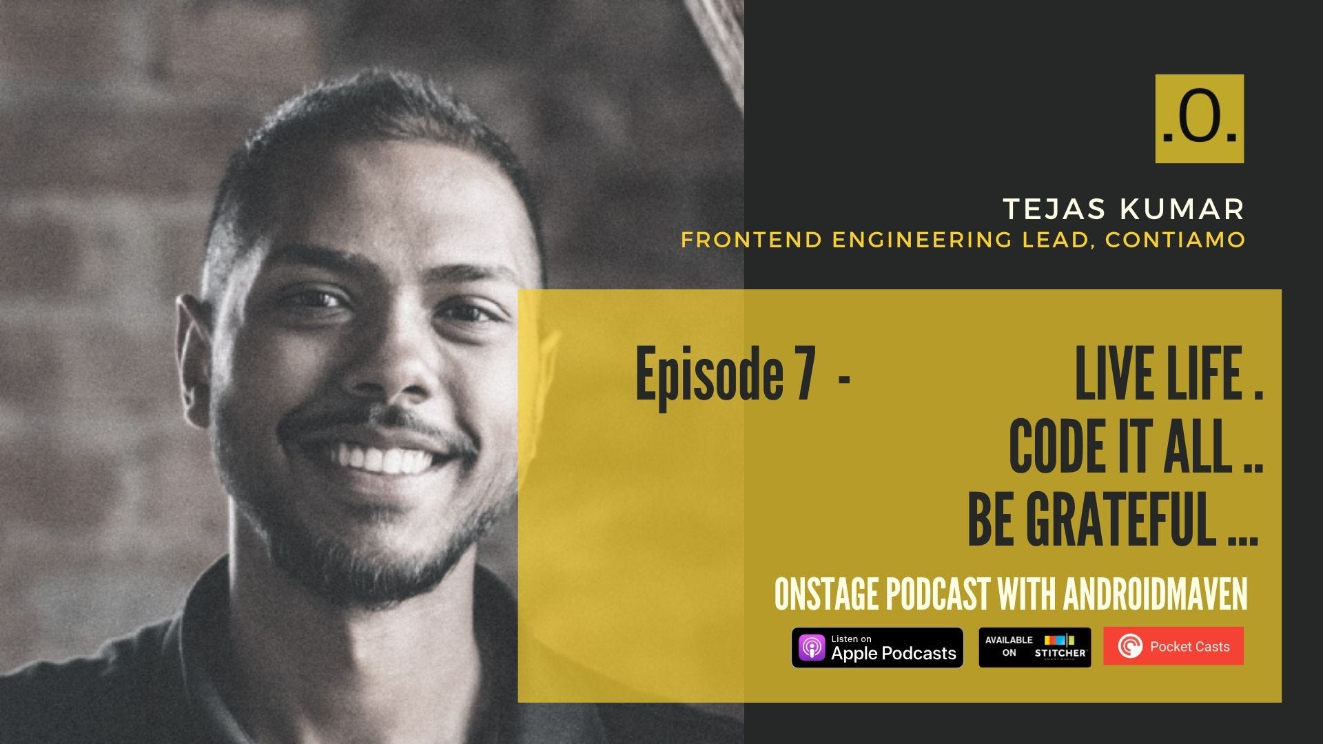 [#7] Interview with Contiamo's Frontend Lead, Tejas Kumar