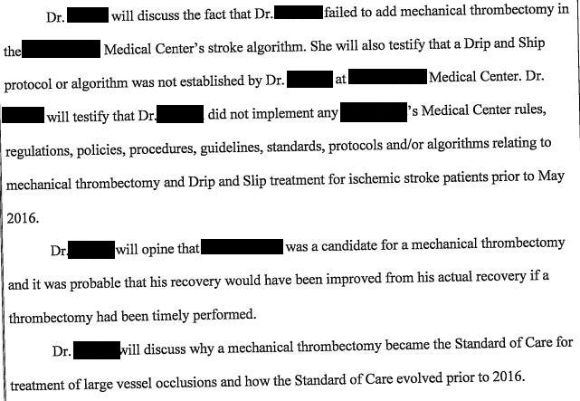 tPA Lawsuit Update - by Med Mal Reviewer