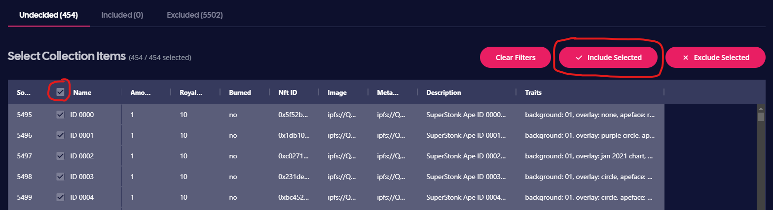How to create and update NFT collections on LoopExchange
