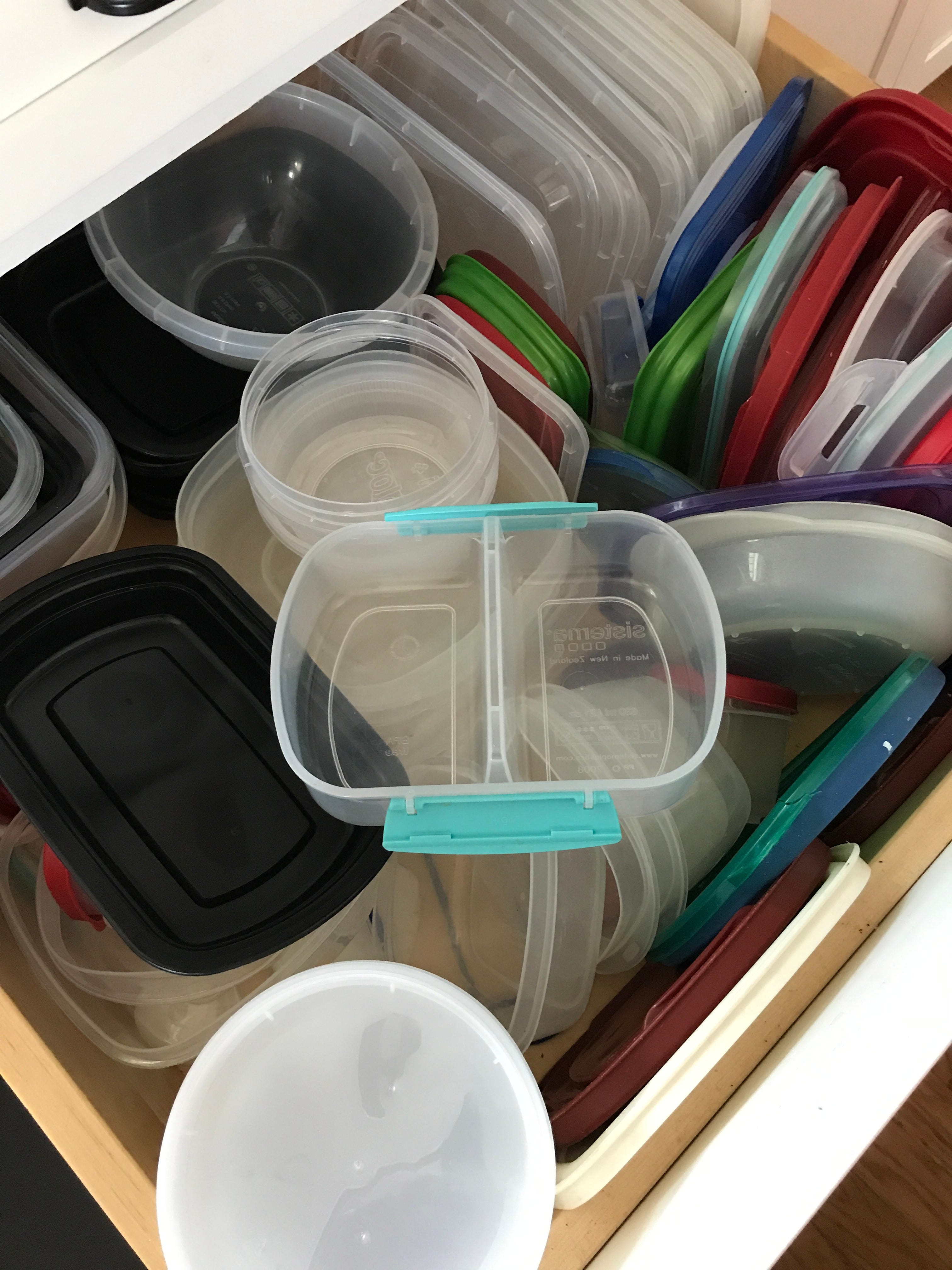 I have a Tupperware problem. - by Jane Roper