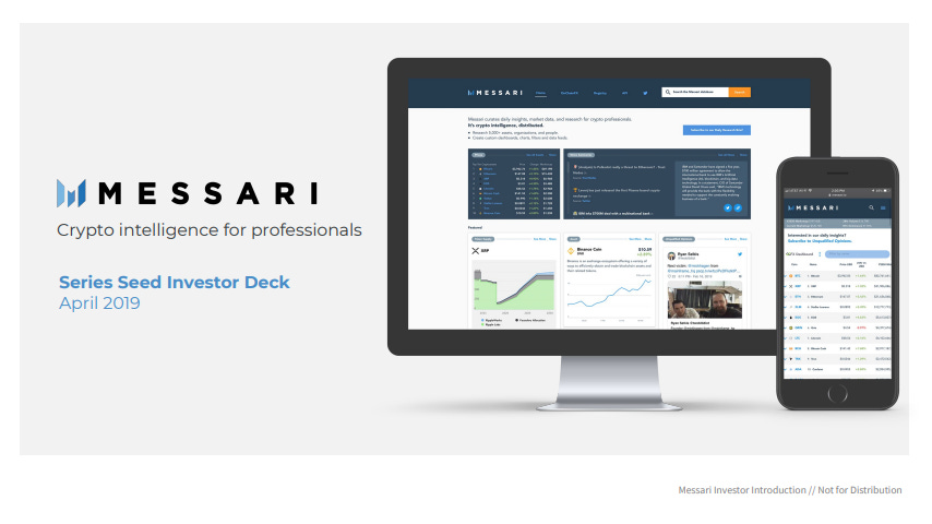 Messari's Annotated Pitch Deck - by Messari Research