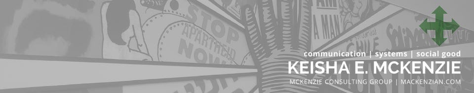 Thanks for learning with me - by Keisha E. McKenzie