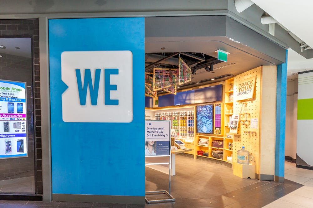 Robert Jago: WE is shutting down its Canadian operations. Good.