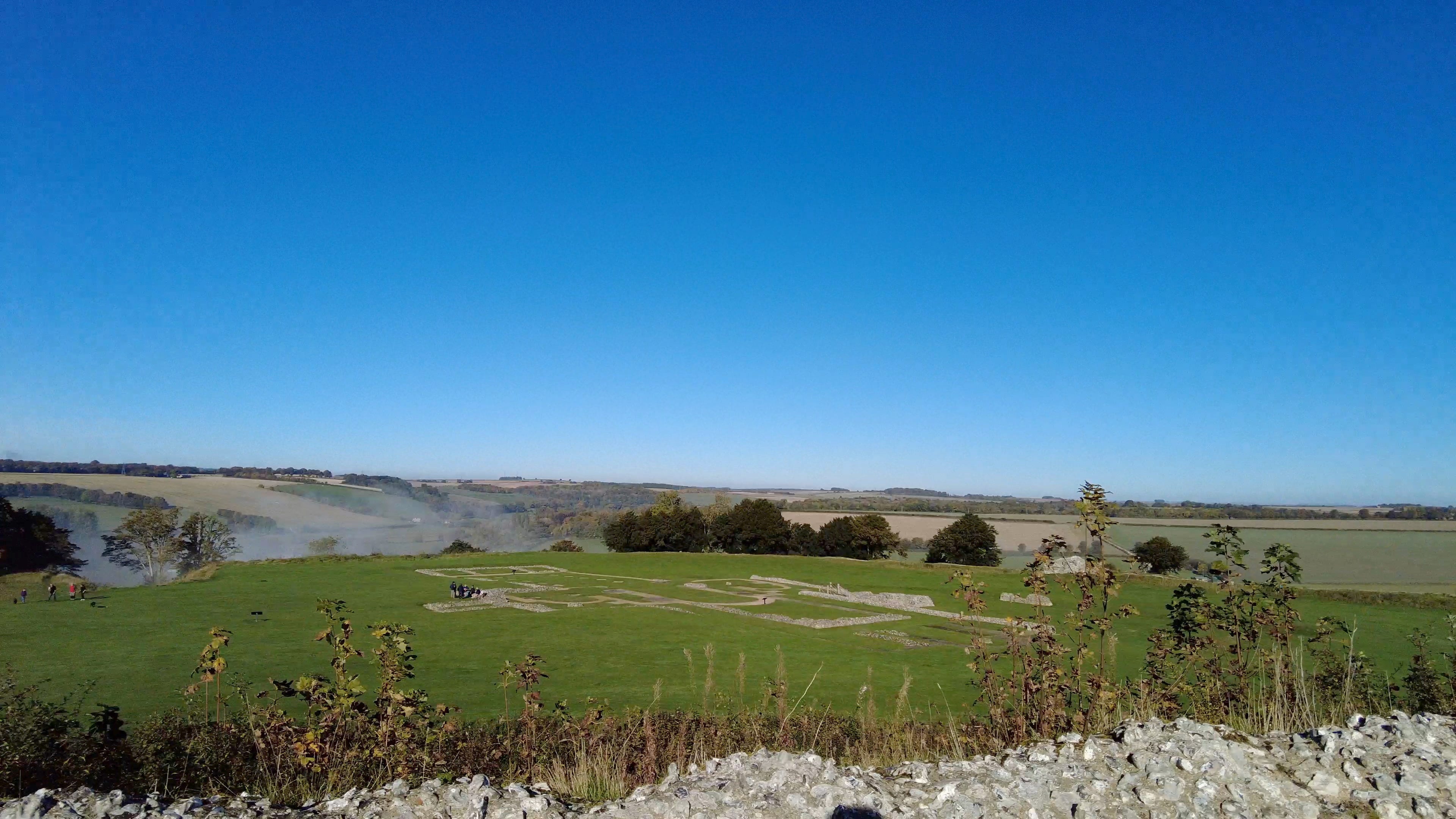 The History of Old Sarum Castle - by Roland Millward