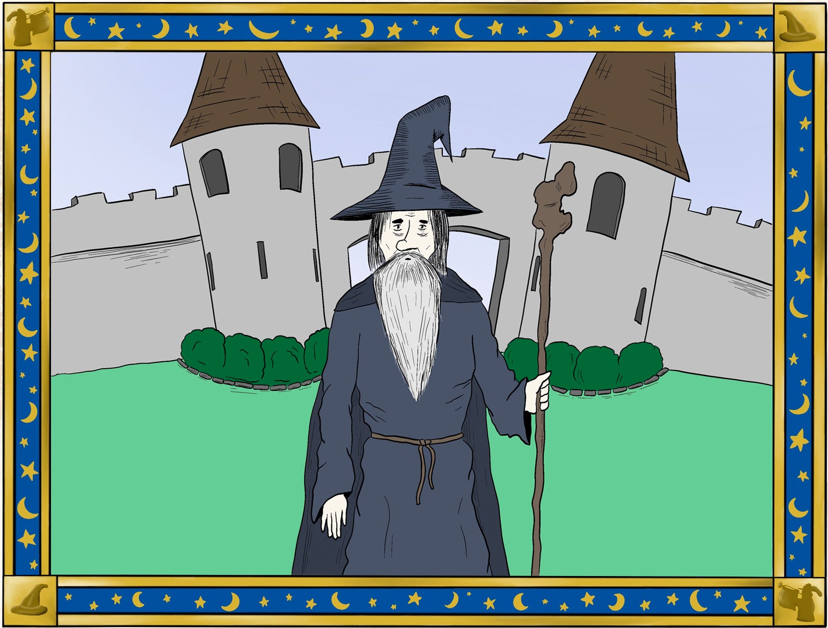 Real Original: This Wizard Just Wore His Regular Wizard Clothes to the ...