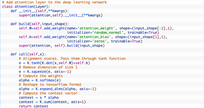 Recurrent Neural Networks With Custom Attention Layers In Keras