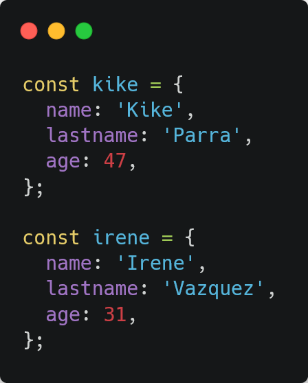 Composición de objetos en Javascript - by Pablo Fernández