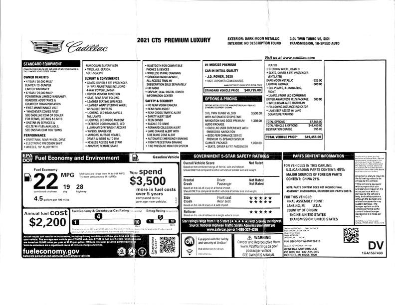 2021 Cadillac CT5 Review - PRNDL by Jordan Golson