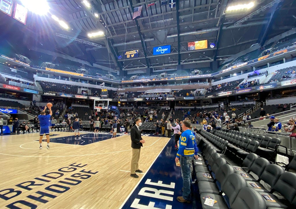 How Pacers game night is different with the Warriors in town, a chance ...