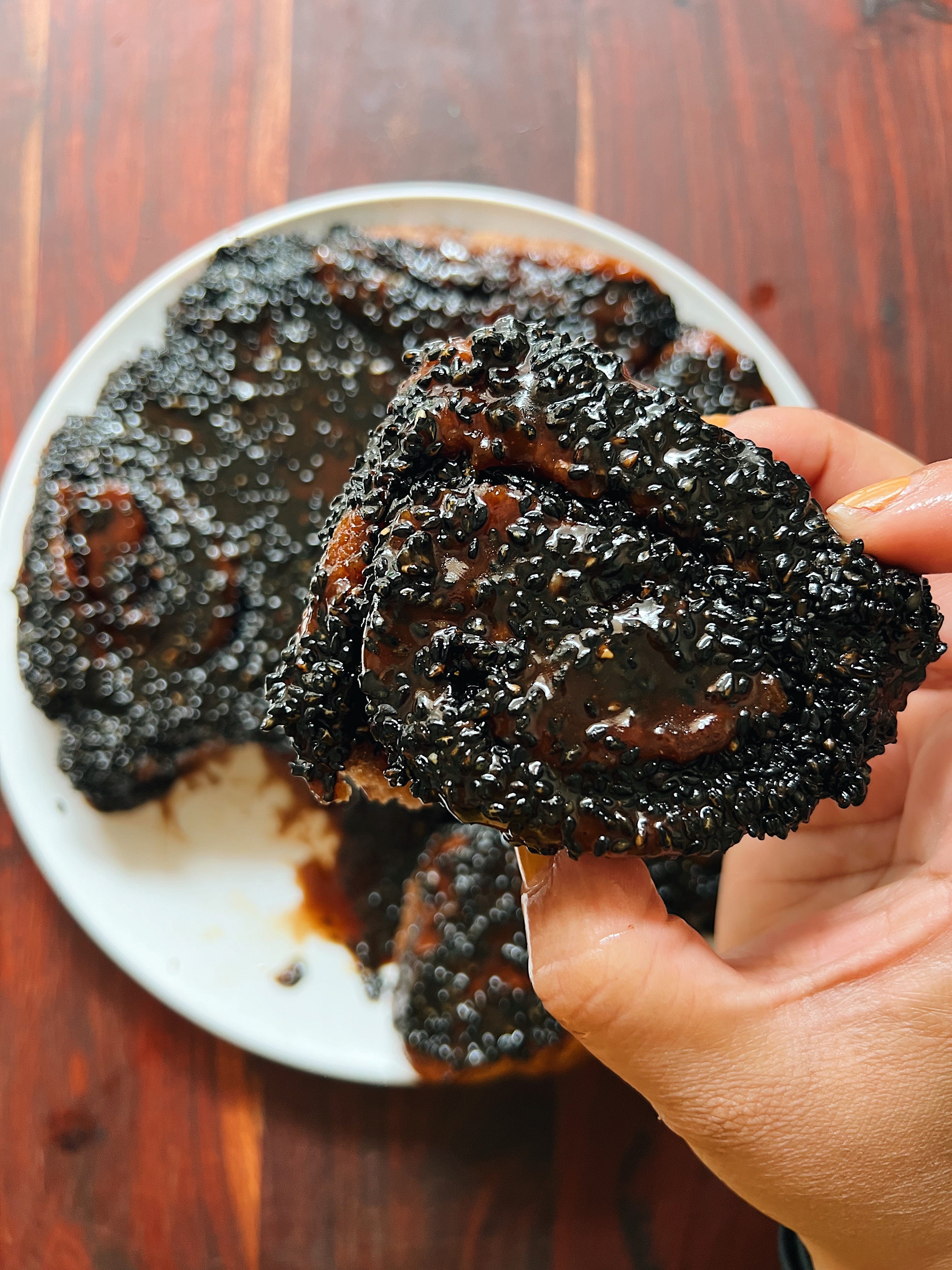 Holly Haines' Black Sesame Sticky Buns - by Holly Haines