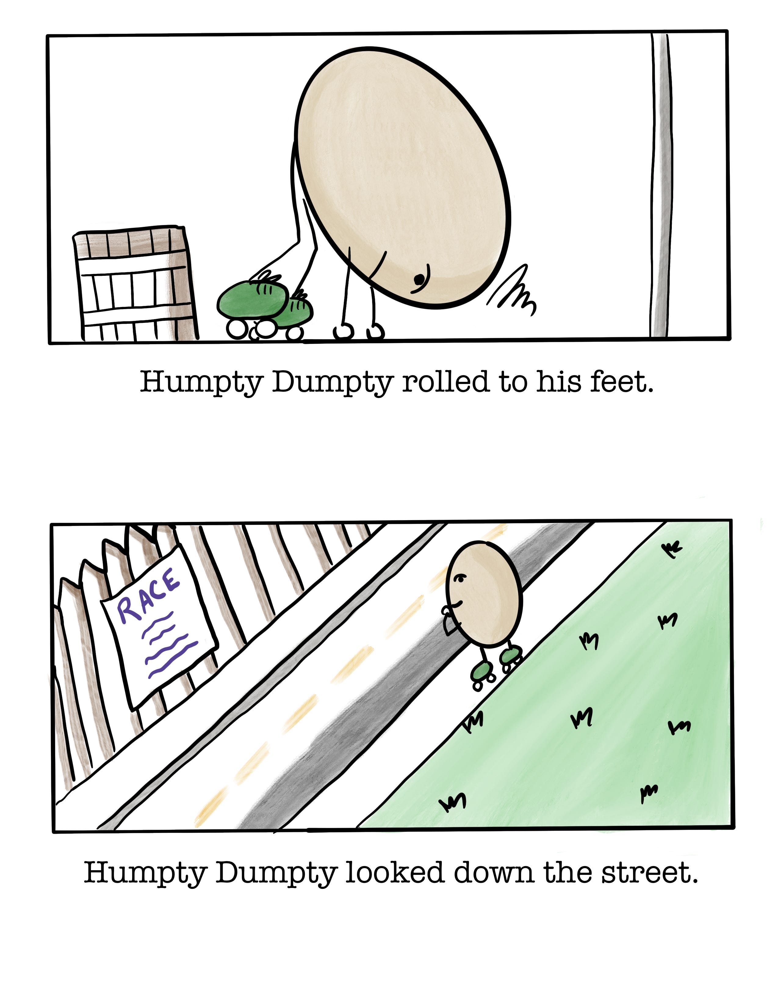 Humpty Dumpty: The Whole Story - by Amanda Clark