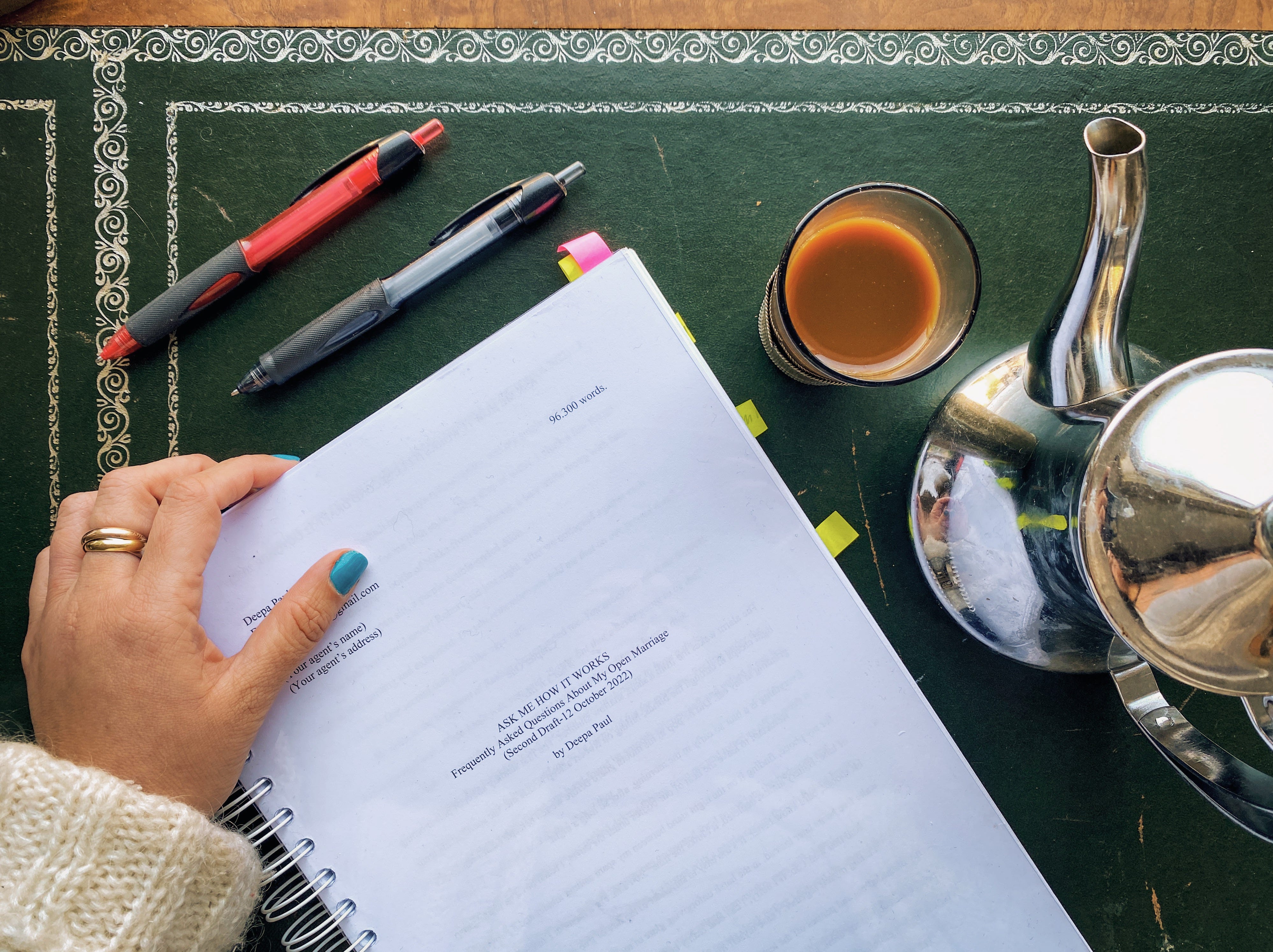 No. 27 | So, how's the book going? - by Deepa Paul