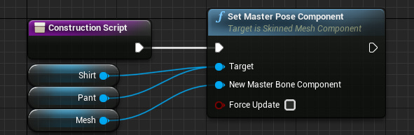 UE4 Quick Tip - Modular Skeletal Characters