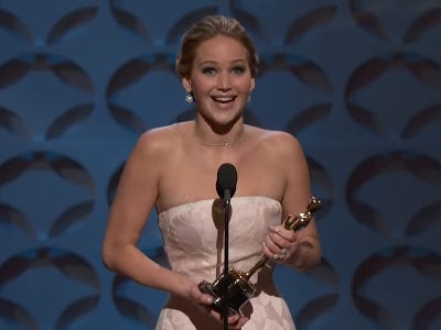 Jennifer Lawrence as Tiffany Maxwell in Silver Linings Playbook