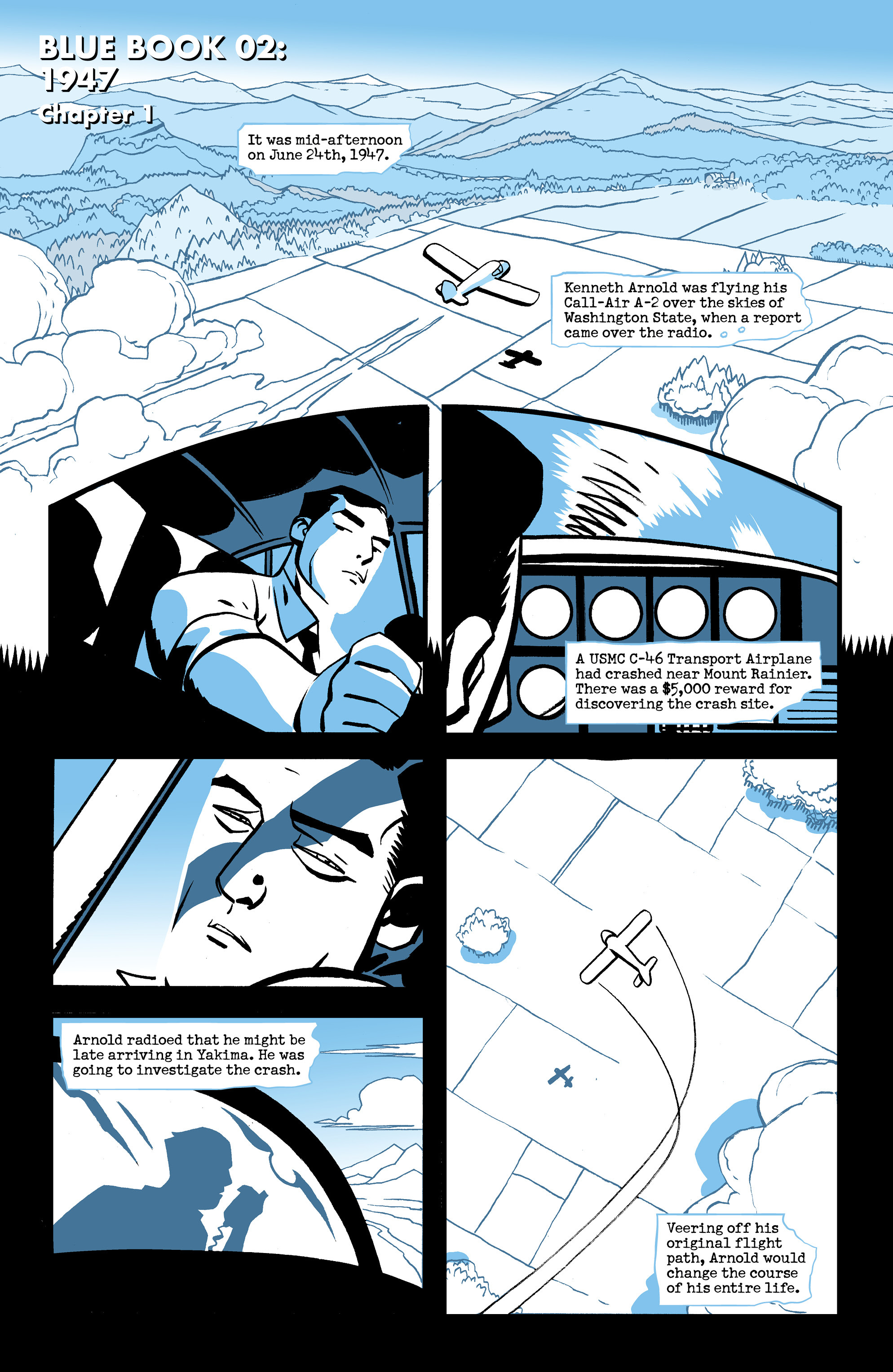 BLUE BOOK: 1947, Chapter 1 - by James Tynion IV