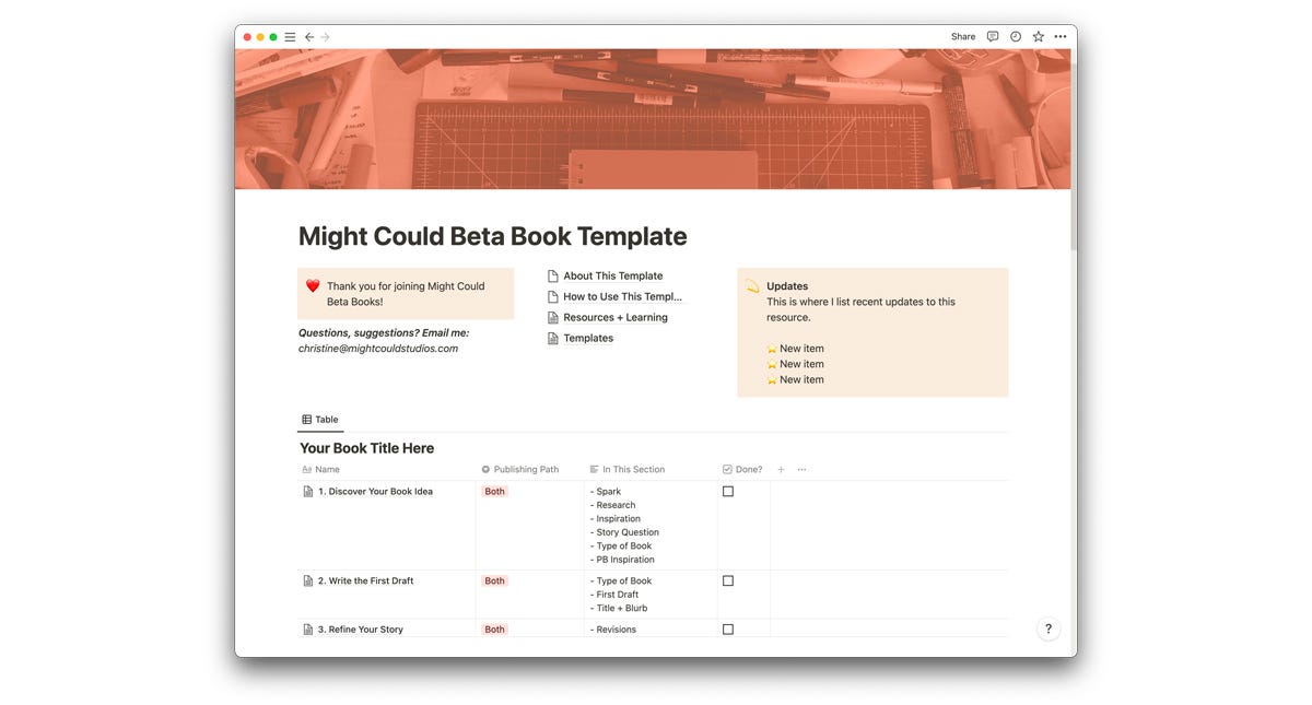 My Picture Book Process (Live!) – Might Could Studios