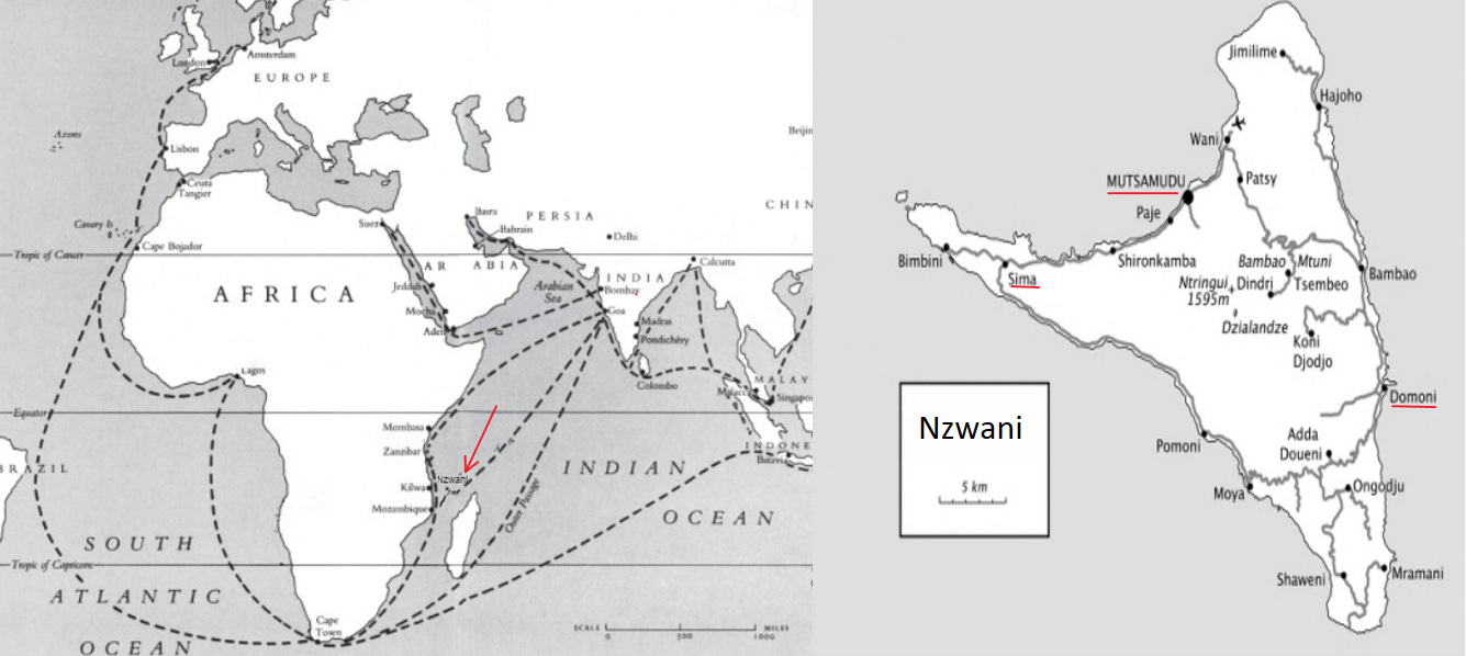 An African island at the nexus of global trade: The Comoros island of ...
