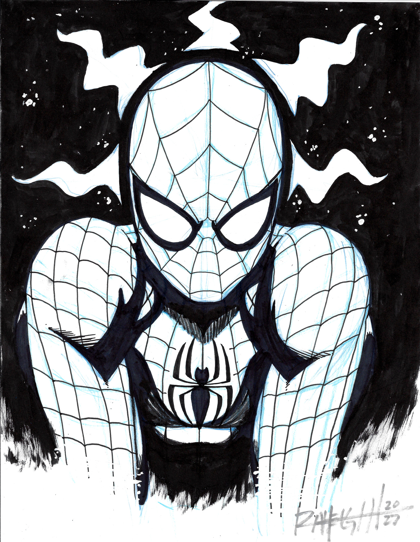 Spidey Commission Done! - by Ray-Anthony Height