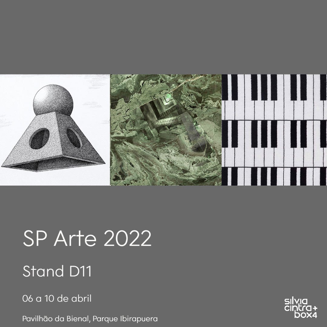 SP—Arte 2022 | Stand D11 - Silvia Cintra + Box 4